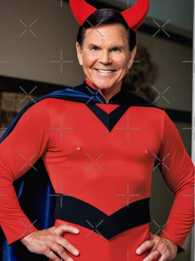 "Demon Kenneth Copeland Meme Birthday Prank" Sticker for Sale by ...