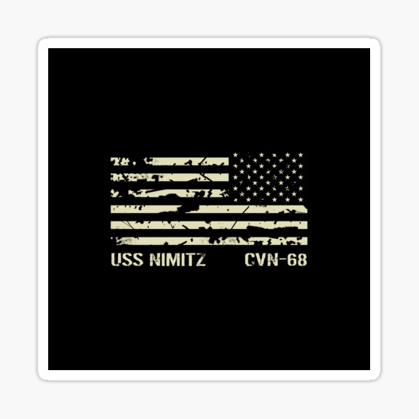 "USS Nimitz" Sticker for Sale by Jared Davies | Redbubble
