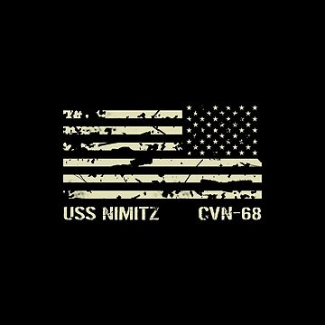 "USS Nimitz" Sticker for Sale by Jared Davies | Redbubble