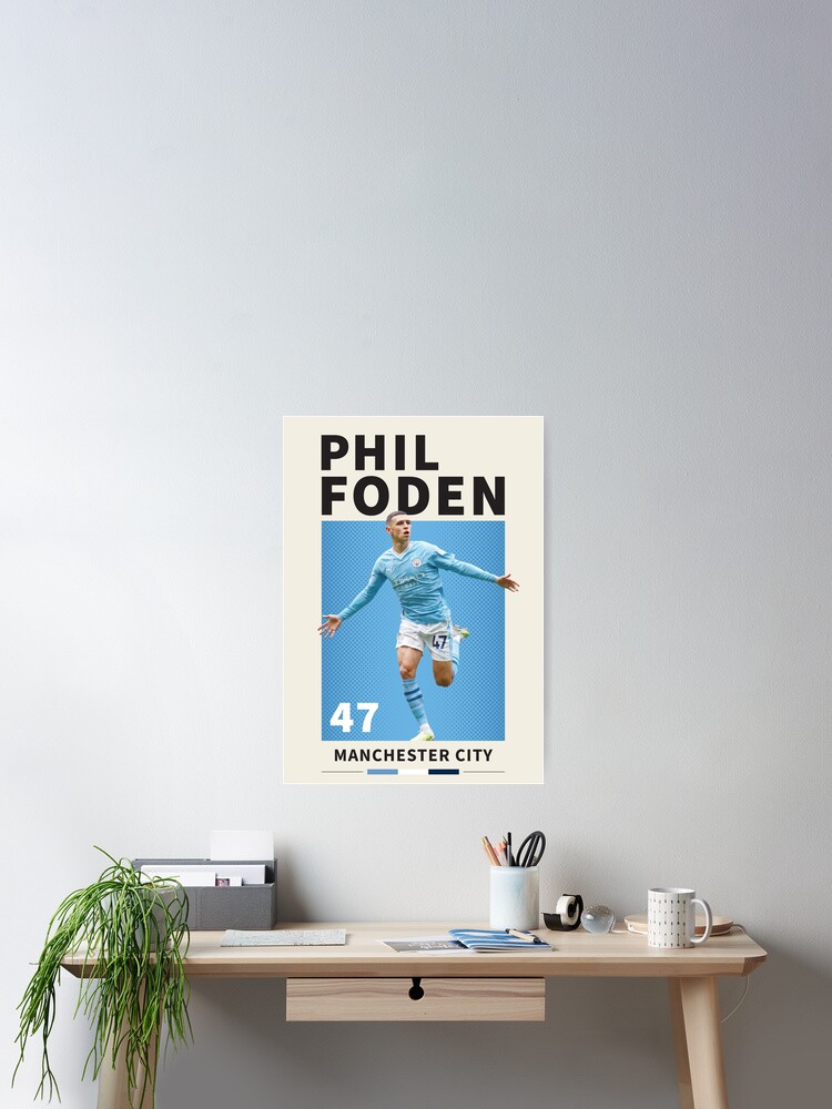"Phil Foden Poster, Foden Poster, Phil Foden Manchester City, Soccer ...