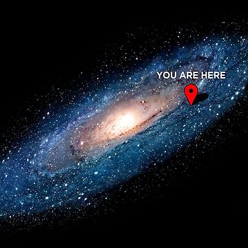 "You are here - Galaxy Map" Photographic Print for Sale by ...