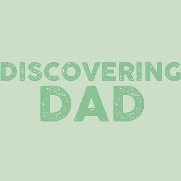 "Discovering Dad" Sticker for Sale by GZMShows | Redbubble