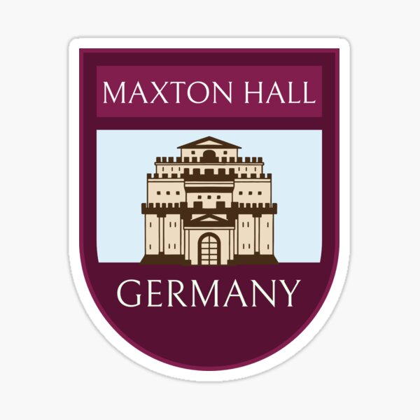 "Maxton Hall" Sticker for Sale by MightyPenShop | Redbubble