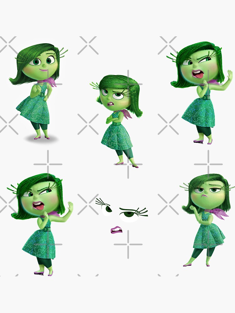 "Disgust" Sticker by AnlizArtShop | Redbubble