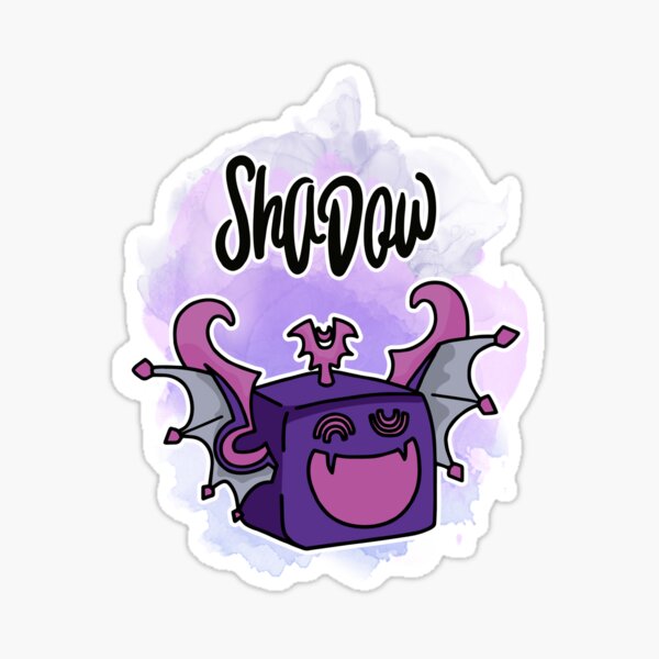 "Shadow - Blox Fruits " Sticker by vitrar | Redbubble