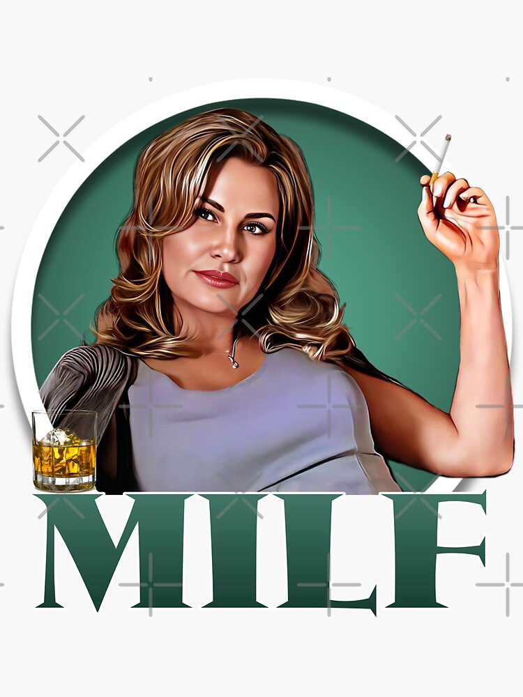 "American Pie - Stifler's Mom" Sticker for Sale by IndecentDesigns ...