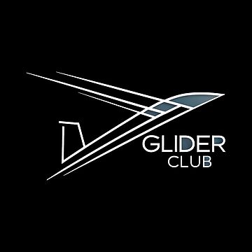 "GLIDER CLUB Glider Plane Pilot Sailplane aerial floating soaring ...