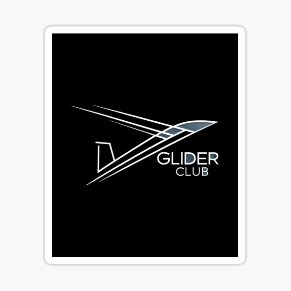 "GLIDER CLUB Glider Plane Pilot Sailplane aerial floating soaring ...
