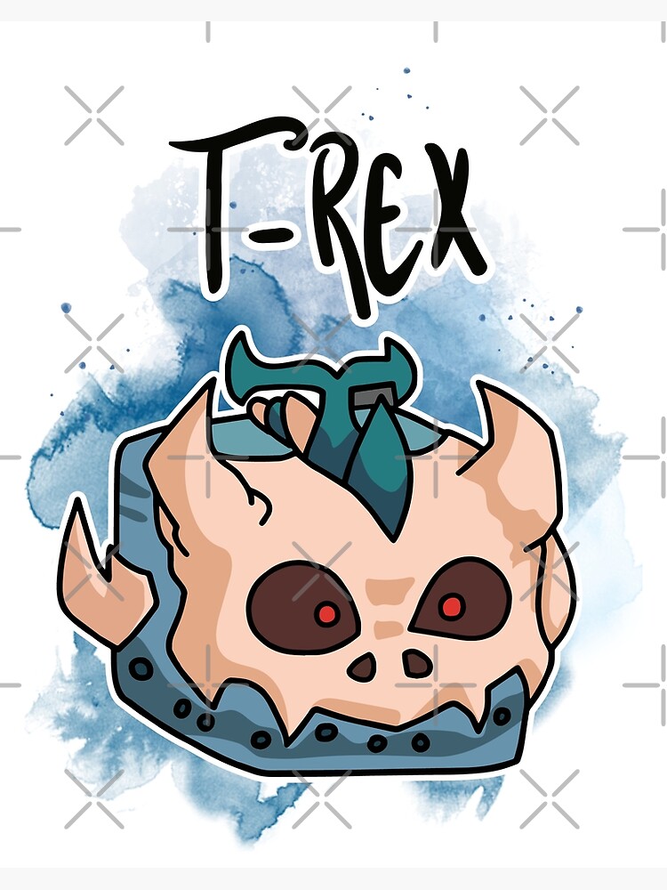 "T-Rex Blox Fruit" Art Board Print by vitrar | Redbubble