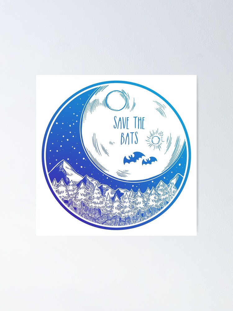 "Save the Bats!" Poster by Chikagi | Redbubble