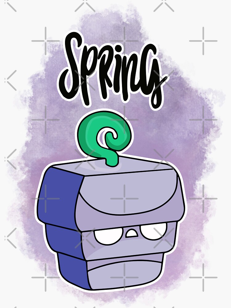 "Spring - Blox Fruits " Sticker by vitrar | Redbubble