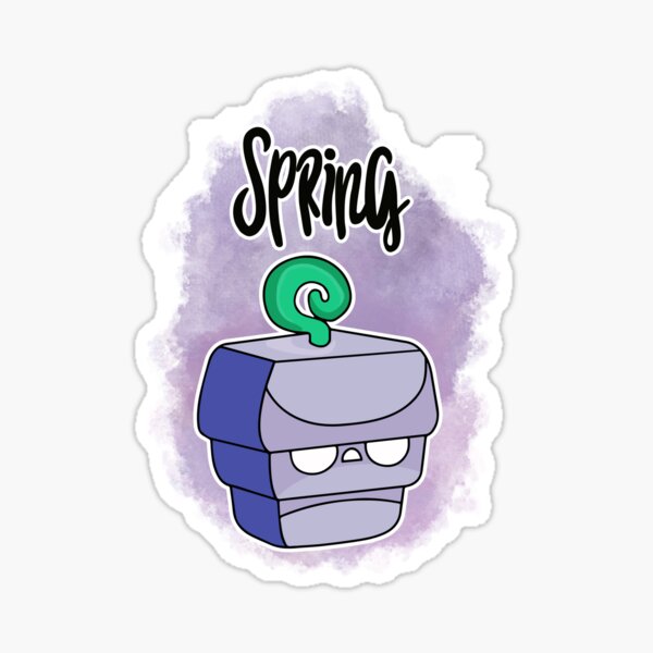 "Spring - Blox Fruits " Sticker by vitrar | Redbubble