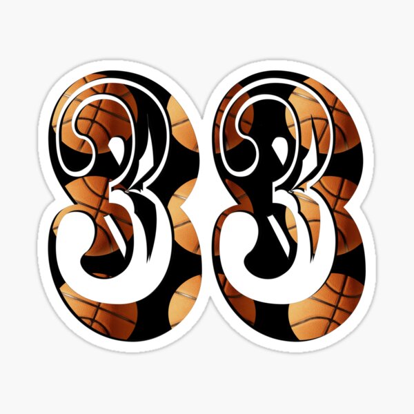 Number 33 Stickers | Redbubble