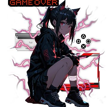 "Game Over" Sticker for Sale by Erica Centi | Redbubble