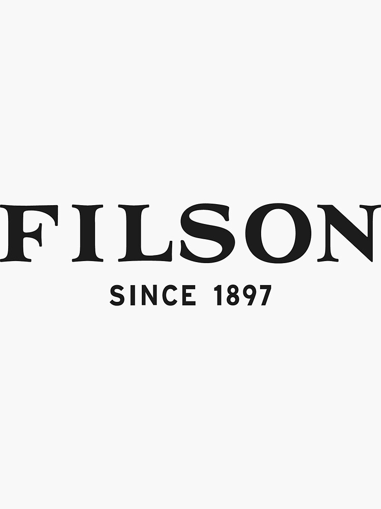 "Filson Outdoor Clothing" Sticker for Sale by alinedita | Redbubble
