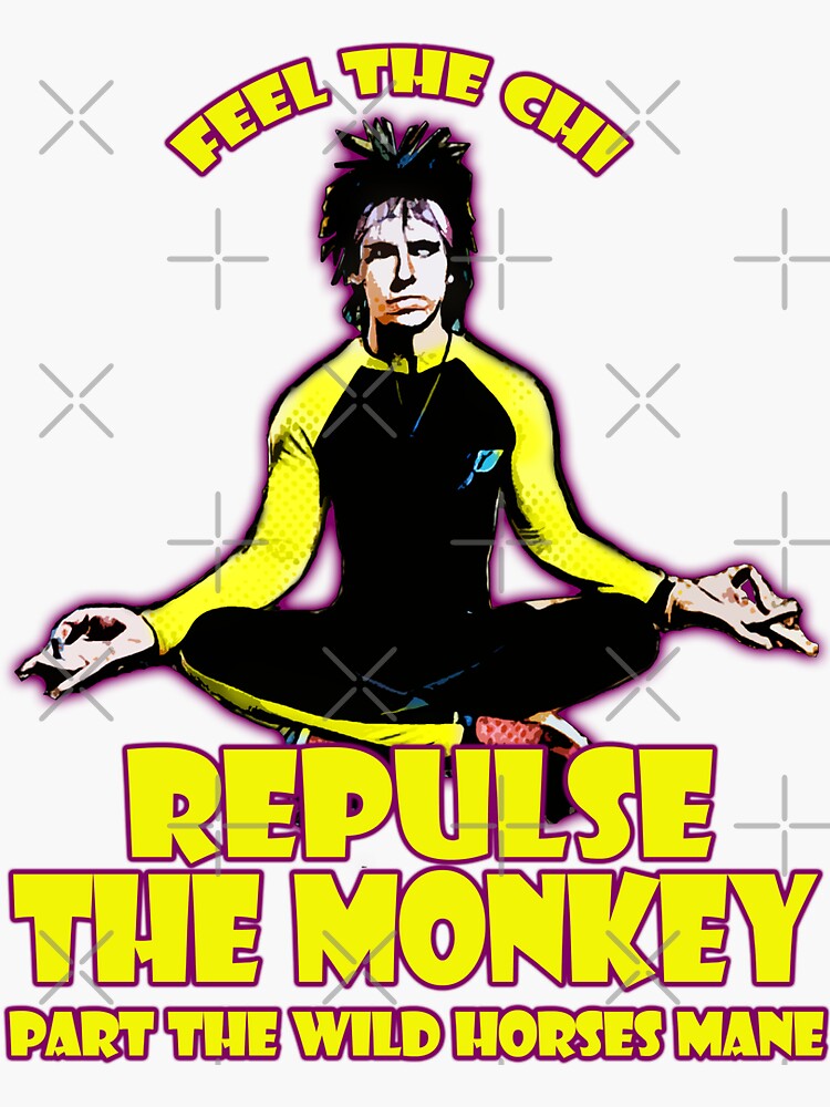"Repulse the Monkey" Sticker by JTK667 | Redbubble