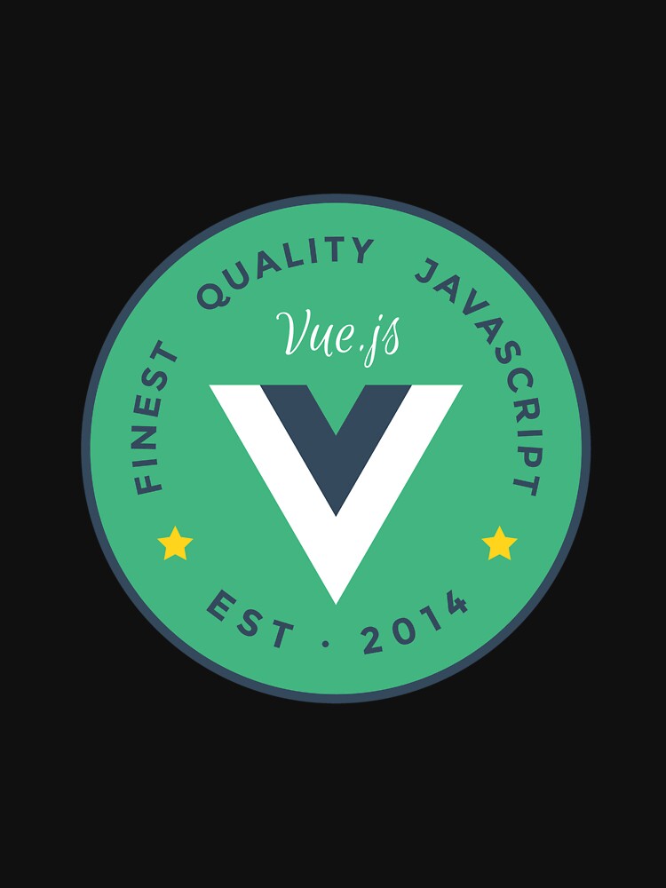 "Vue.js Framework Badge Outline Logo Hoodie" T-shirt for Sale by rainwater11 | Redbubble | vue t ...