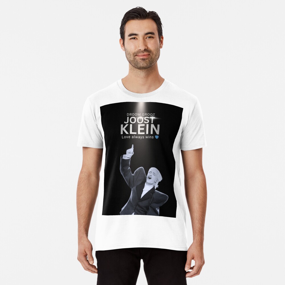 "Joost klein, love always wins,droom groot" Poster for Sale by Hania777 | Redbubble