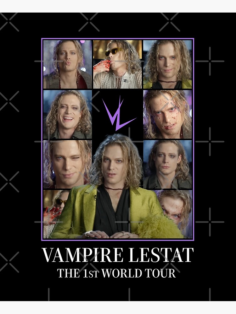 "Vampire Lestat Concert Poster 2" Poster for Sale by nocontextlestat ...