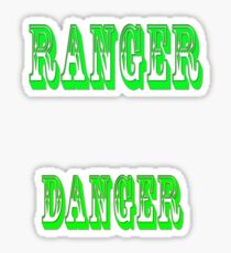 Ranger Danger: Stickers | Redbubble