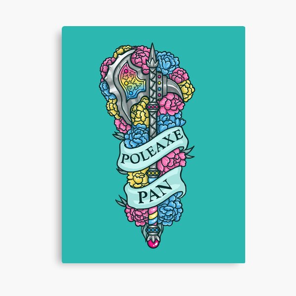 "POLEAXE PAN" Canvas Print by foxflight | Redbubble
