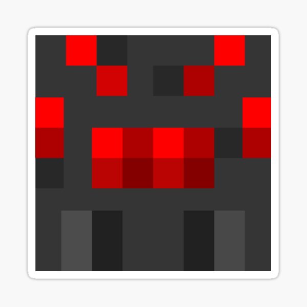 "Minecraft Spider Mob Head Icon" Sticker for Sale by Darcekar | Redbubble
