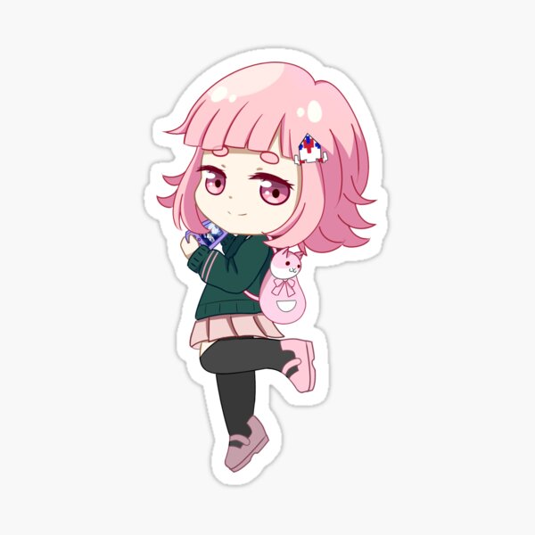 "Nanami Chiaki" Sticker for Sale by spicyomelettes | Redbubble