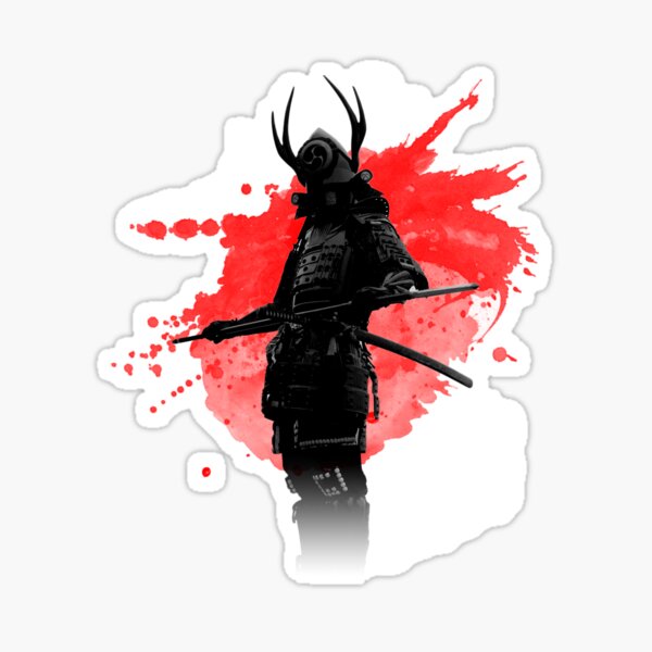 "Samurai" Sticker for Sale by JeferCelmer | Redbubble