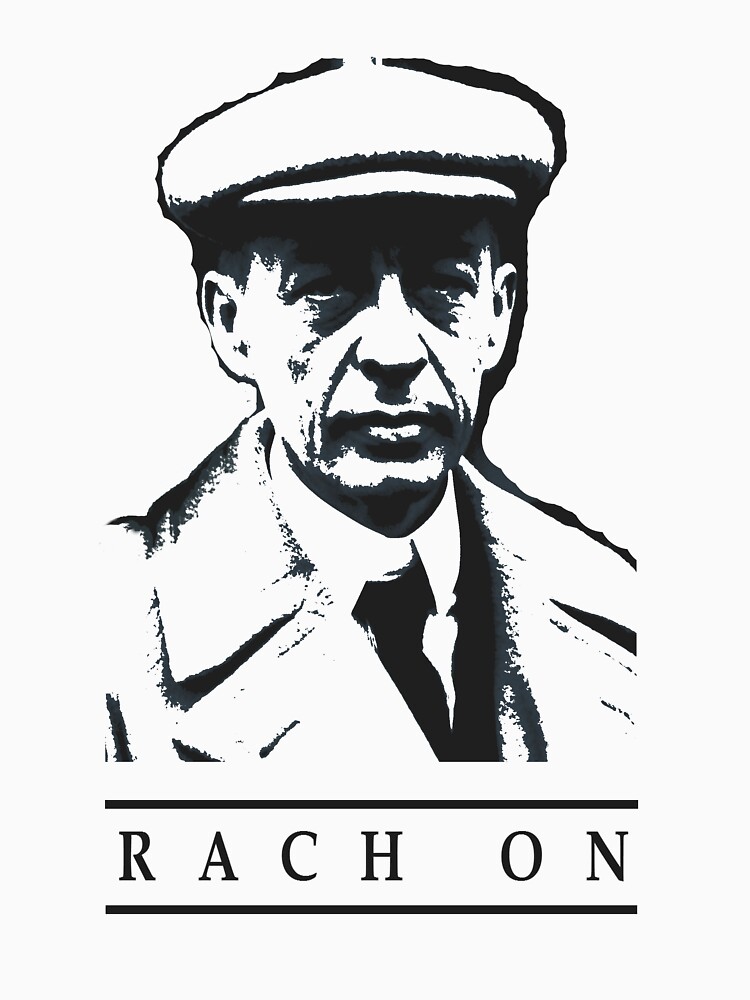 "RACH ON" T-shirt for Sale by redrebel | Redbubble | rachmaninoff t ...