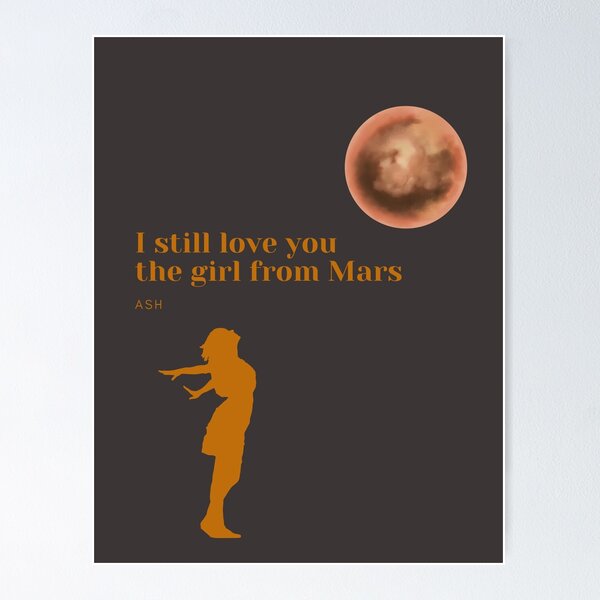 "Girl from Mars Ash Fan art" Poster for Sale by Etaipal | Redbubble