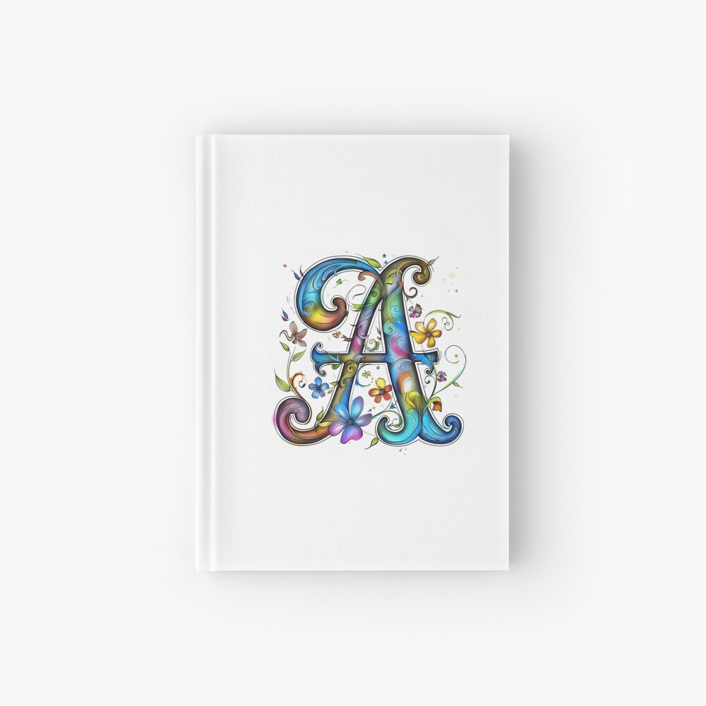 "Whimsical Monogram Letter A" Sticker for Sale by Boddicca | Redbubble