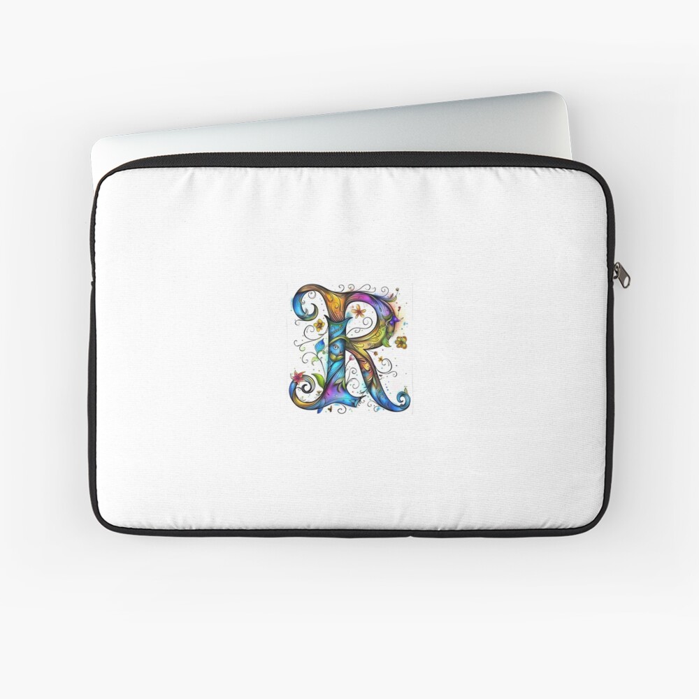 "Whimsical Monogram Letter R" Sticker for Sale by Boddicca | Redbubble