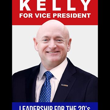 "Mark Kelly for Kamala Harris' VP - Iconic Design" Sticker for Sale by ...