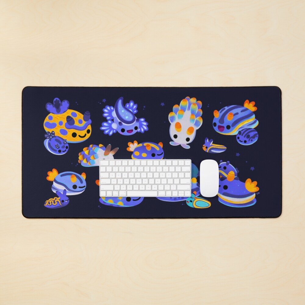 "Blue sea slug" Sticker for Sale by pikaole | Redbubble