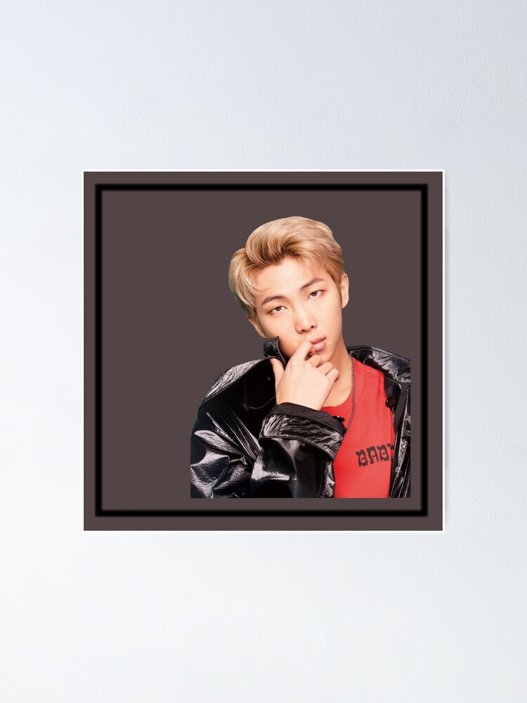 "BTS RM" Poster by HayleeJenae | Redbubble