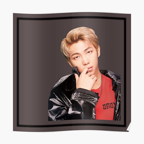 "BTS RM" Poster by HayleeJenae | Redbubble