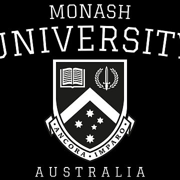 "Monash University " Sticker by Univen | Redbubble