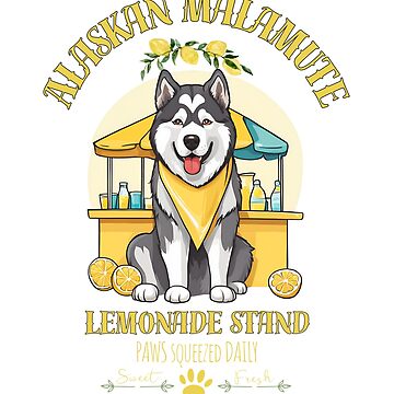 "Coquette Aesthetic Dog Lemonade Stand paws squeezed daily sweet and ...