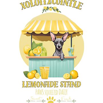 "Coquette Aesthetic Dog Lemonade Stand paws squeezed daily sweet and ...