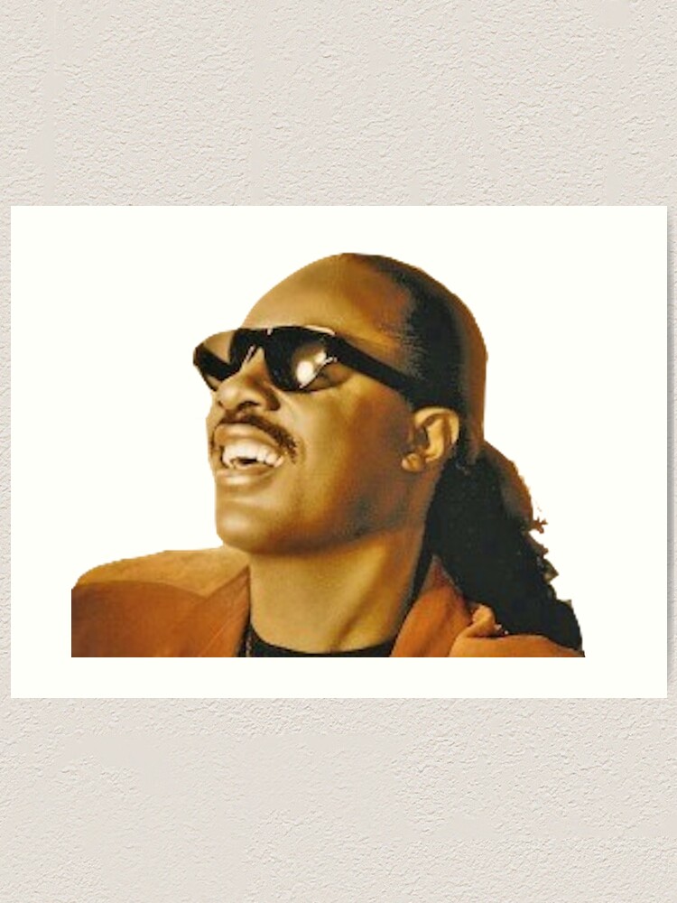"Stevie Wonder" Art Print for Sale by Jimmystuff | Redbubble