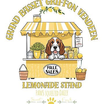 "Coquette Aesthetic Dog Lemonade Stand paws squeezed daily sweet and ...