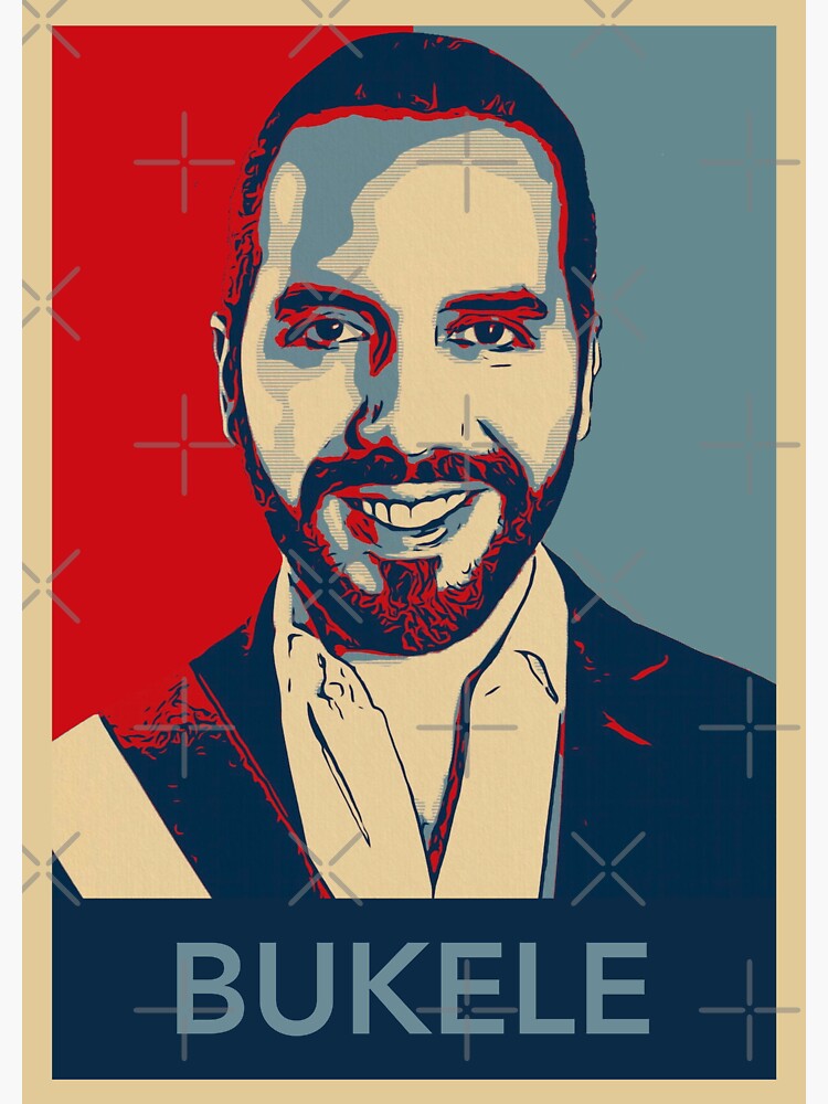 "Bukele " Sticker for Sale by Desithreads | Redbubble