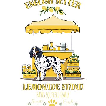 "Coquette Aesthetic Dog Lemonade Stand paws squeezed daily sweet and ...