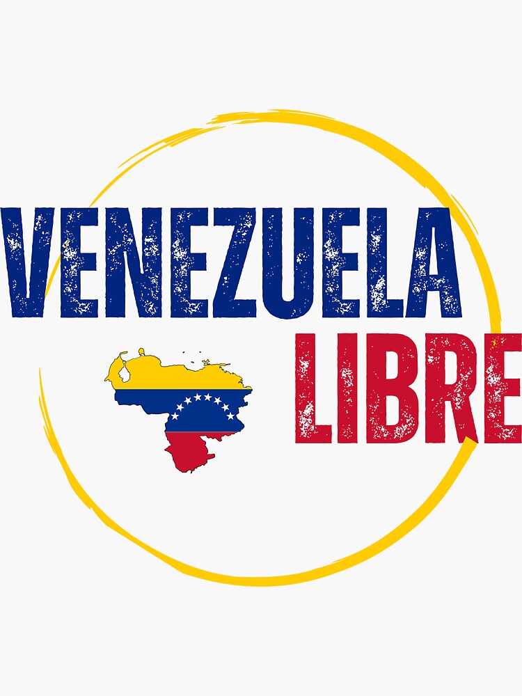 "Venezuela Libre" Sticker for Sale by CSMAR | Redbubble