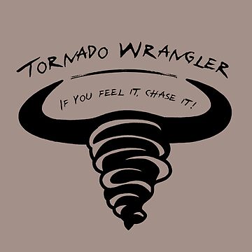 "Tornado Wrangler 2" Sticker for Sale by CaitCo | Redbubble
