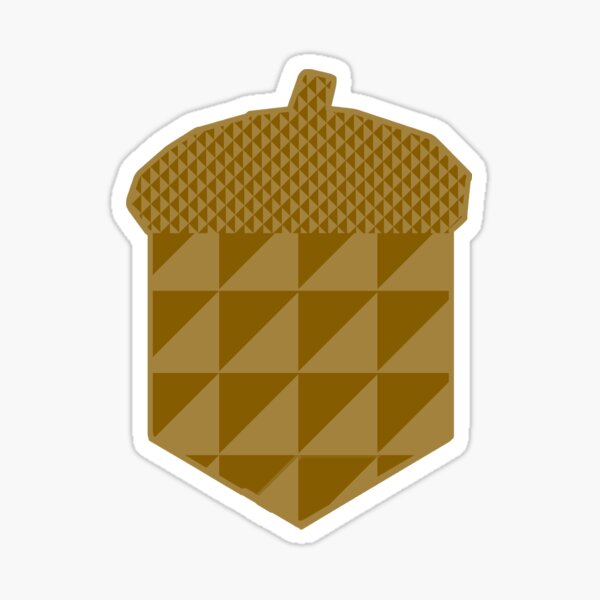 "Nut." Sticker for Sale by Emilyjobarker | Redbubble