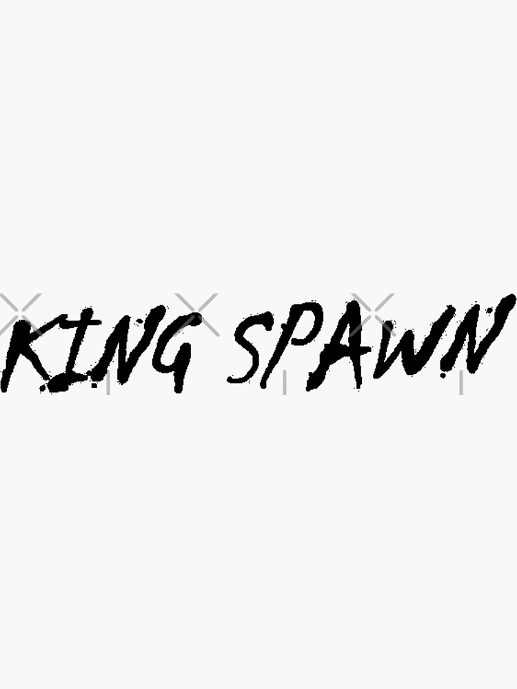 "KING SPAWN Movie Logo" Sticker for Sale by Bluemeanie55 | Redbubble
