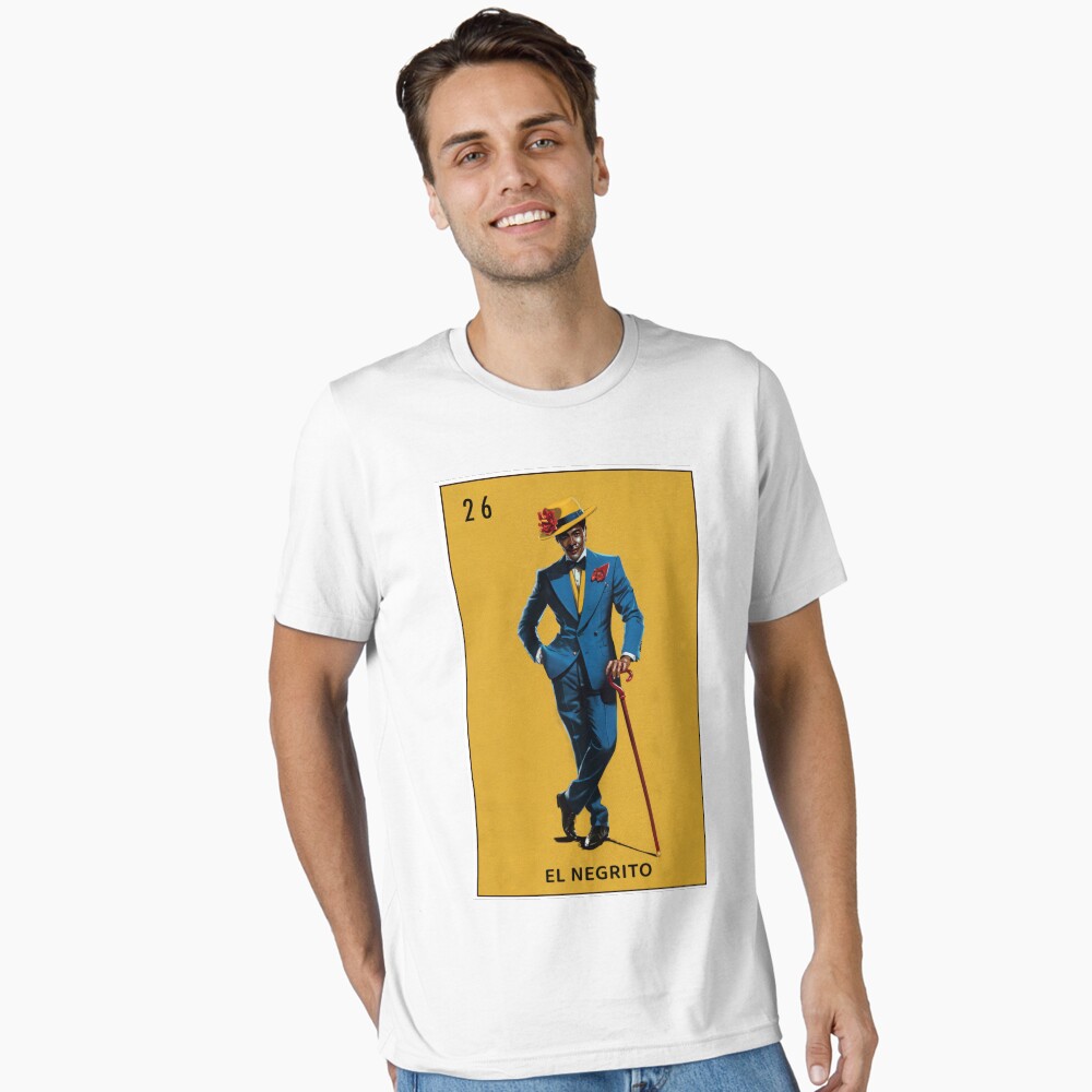 "El Negrito (Little Black Person) Loteria Card 26 " Sticker for Sale by ...