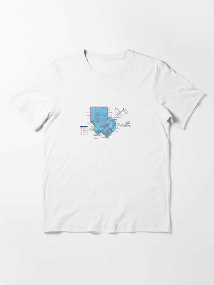 "Singapore MRT Map" T-shirt for Sale by furanzu | Redbubble | 2015 t ...