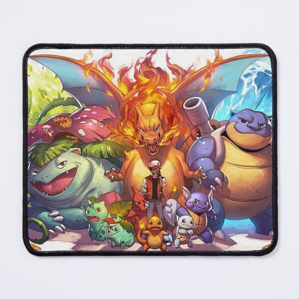 "Pokemon Red first generation" Mouse Pad by MichFlopez | Redbubble